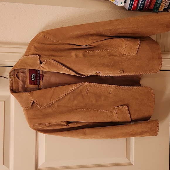 Marc Mattis | Jackets & Coats | Vintage Leather Blazer Jacket Coat ...